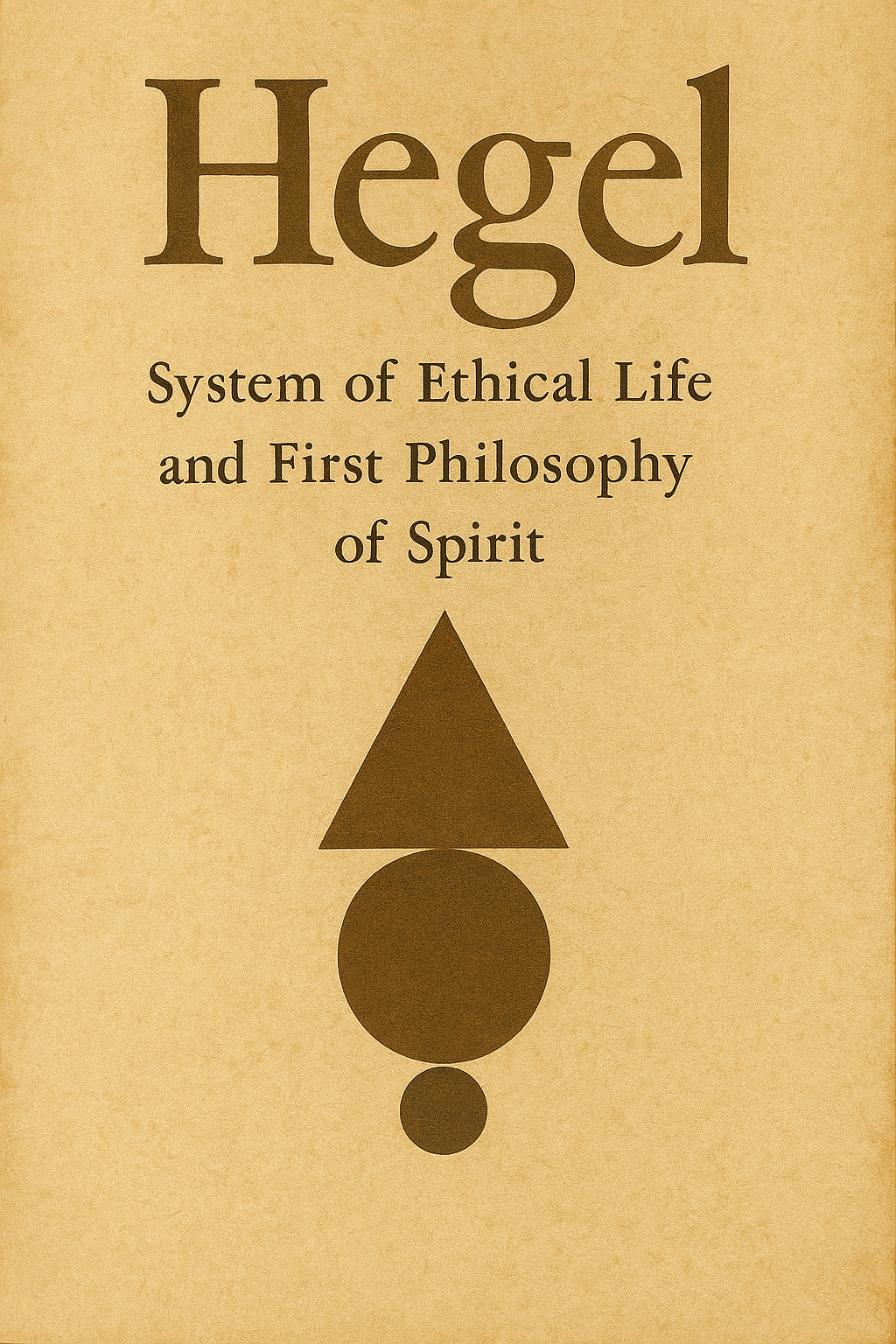 Hegel: System of Ethical Life and First Philosophy of Spirit – Simon Gros